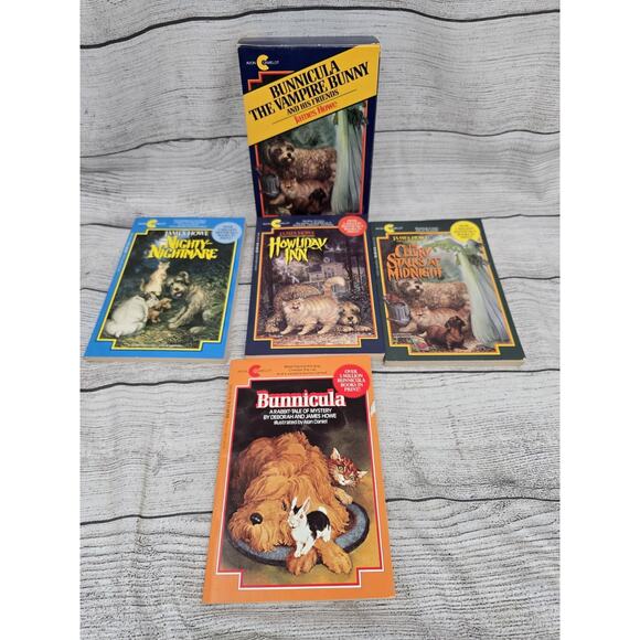 Other | Vintage Bunnicula The Amazing Vampire Bunny His Friends Box Set ...